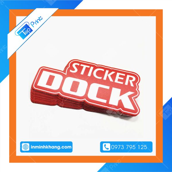 In Sticker giá rẻ tại Đà Nẵng [ Lấy ngay 24h] | Cty In Minh Khang