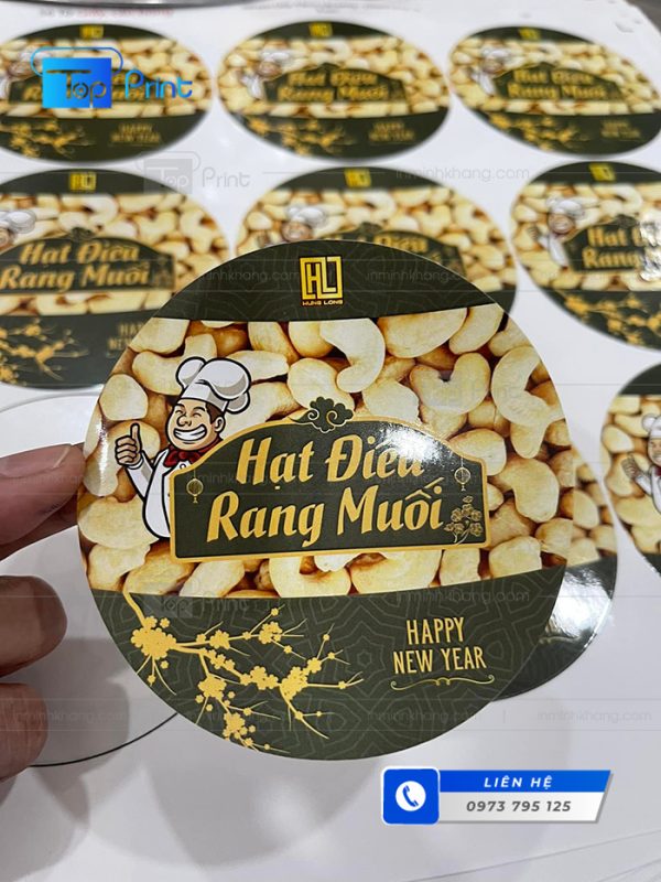 Xưởng In Sticker giá rẻ tại TP.HCM, Hà Nội [ Lấy ngay trong 24h]