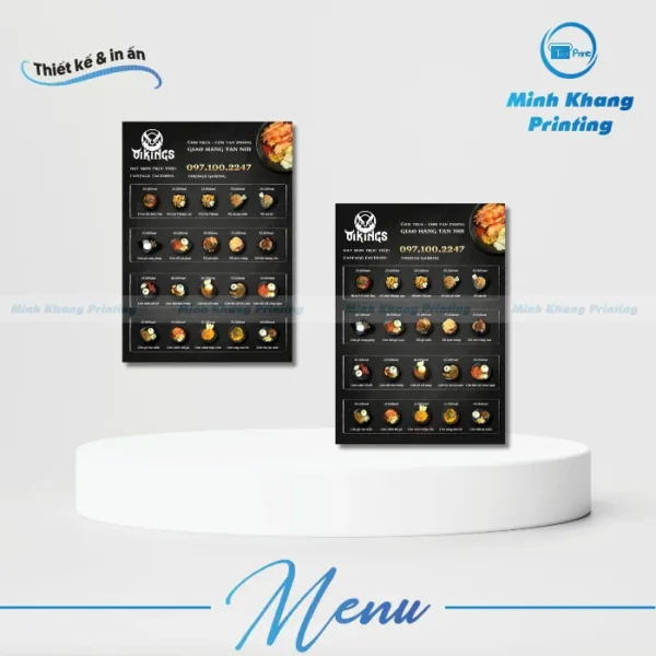 35+ Mẫu Menu Quán Net Đẹp, Cực Chất Cho Hội Game Thủ